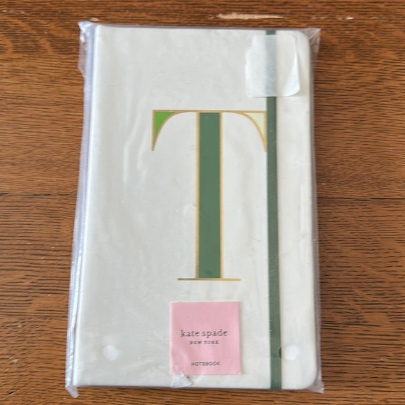 kate spade | Office | Nwt Kate Spade Its Personal Initial Notebook T ...